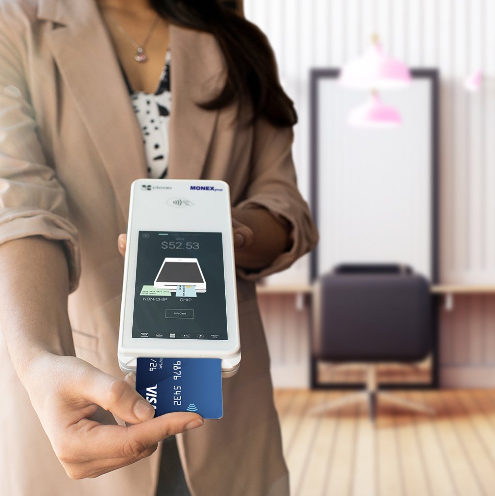 MONEXgroup - Clover Flex Portable POS System - Debit Machine