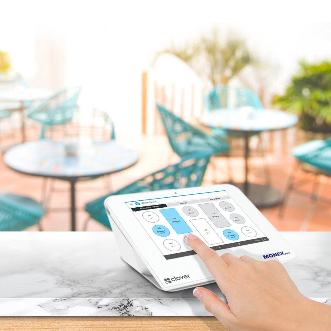 MONEXgroup - Clover Mini POS Terminal - Portable Debit Machine